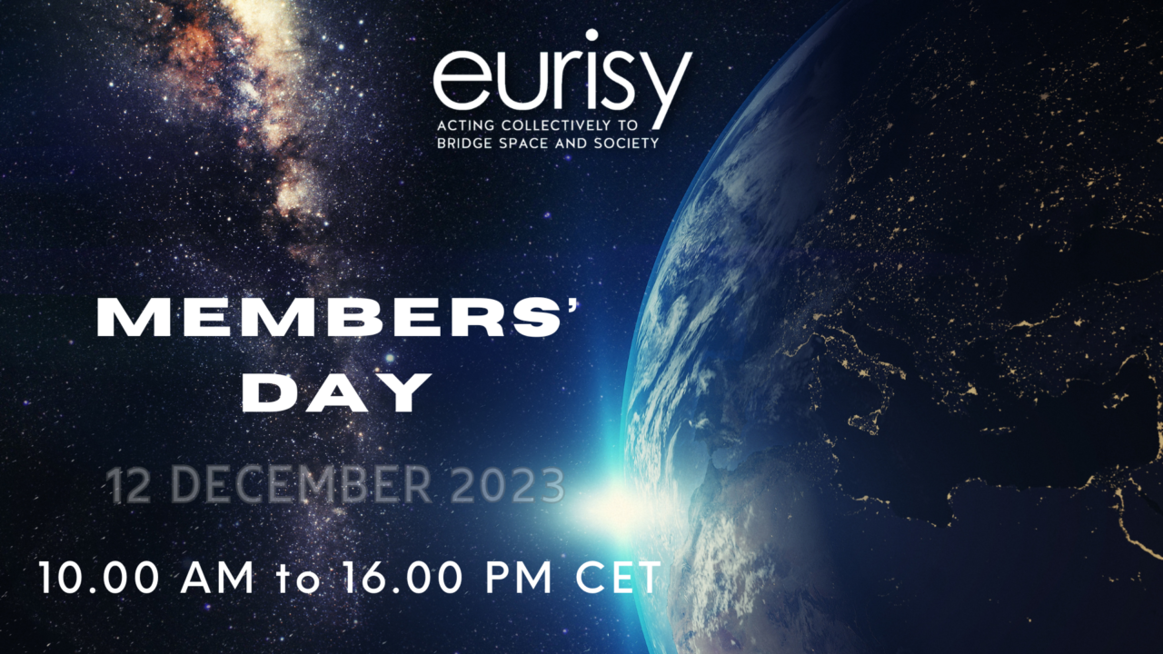 It is again that time of the year...eurisy Members' Day! - Eurisy